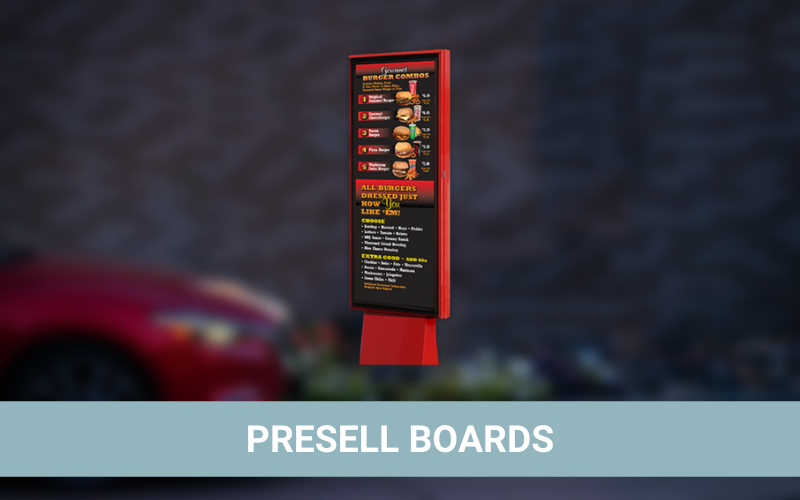 Drive-Thru Menu Boards | Drive-Thru Equipment | The Howard Company