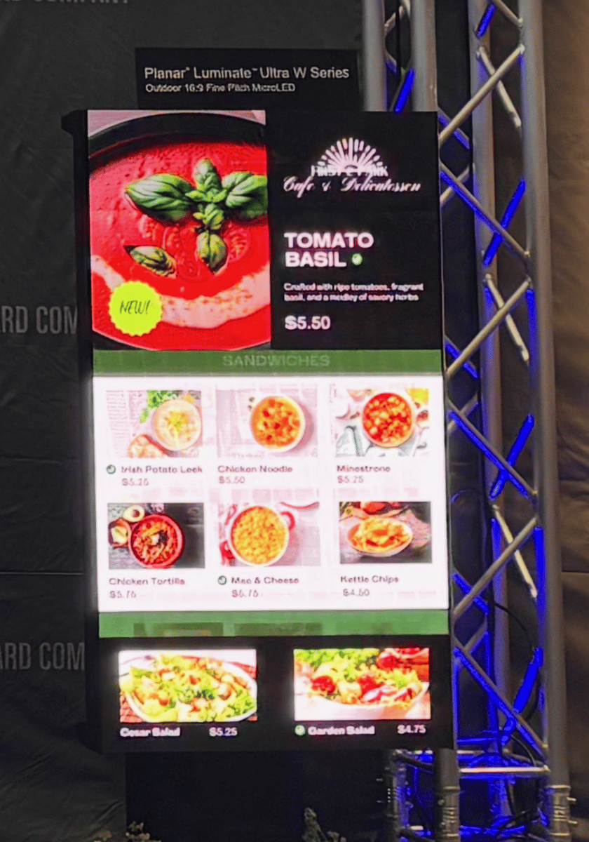 Drive-Thru Menu Boards | The Howard Company