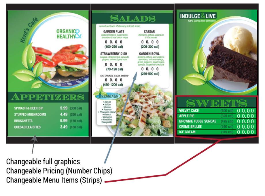 Illuminated Menu Boards | The Howard Company | Indoor Menu Boards