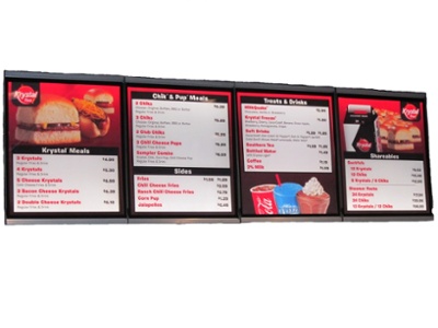 Illuminated Menu Boards | The Howard Company | Indoor Menu Boards